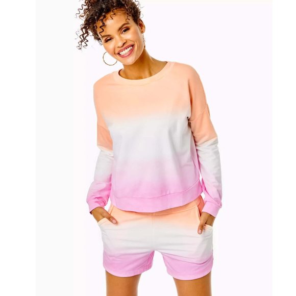 Lilly Pulitzer | Tops | Lilly Pulitzer Sheridan Long Sleeve Sweatshirt ...